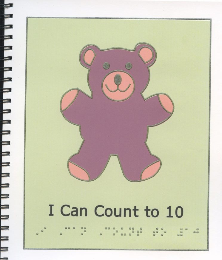 I Can Count To 10 – Tactile Vision Graphics